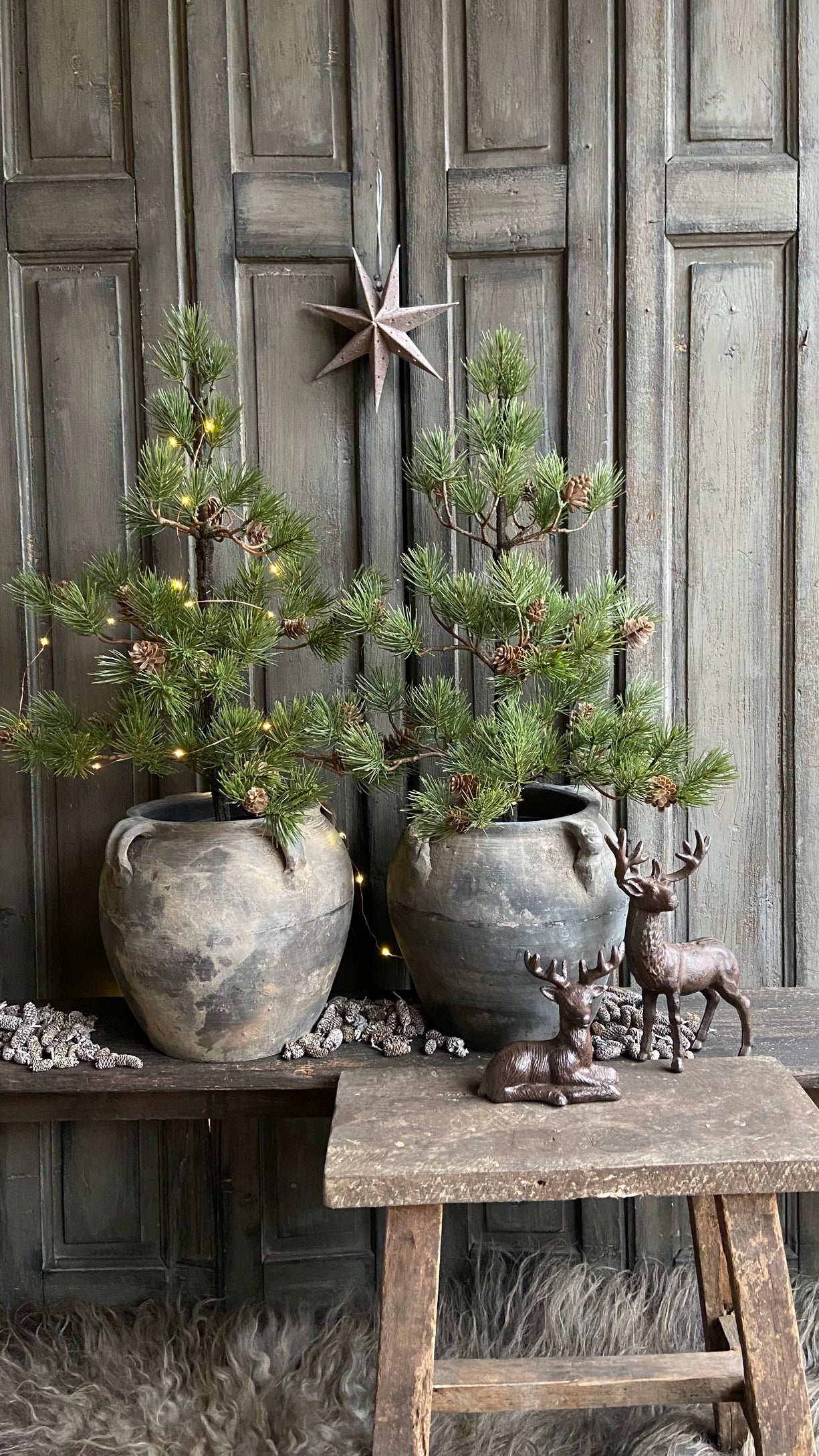 Hert liggend – Oud en Stoer Woonaccessoires